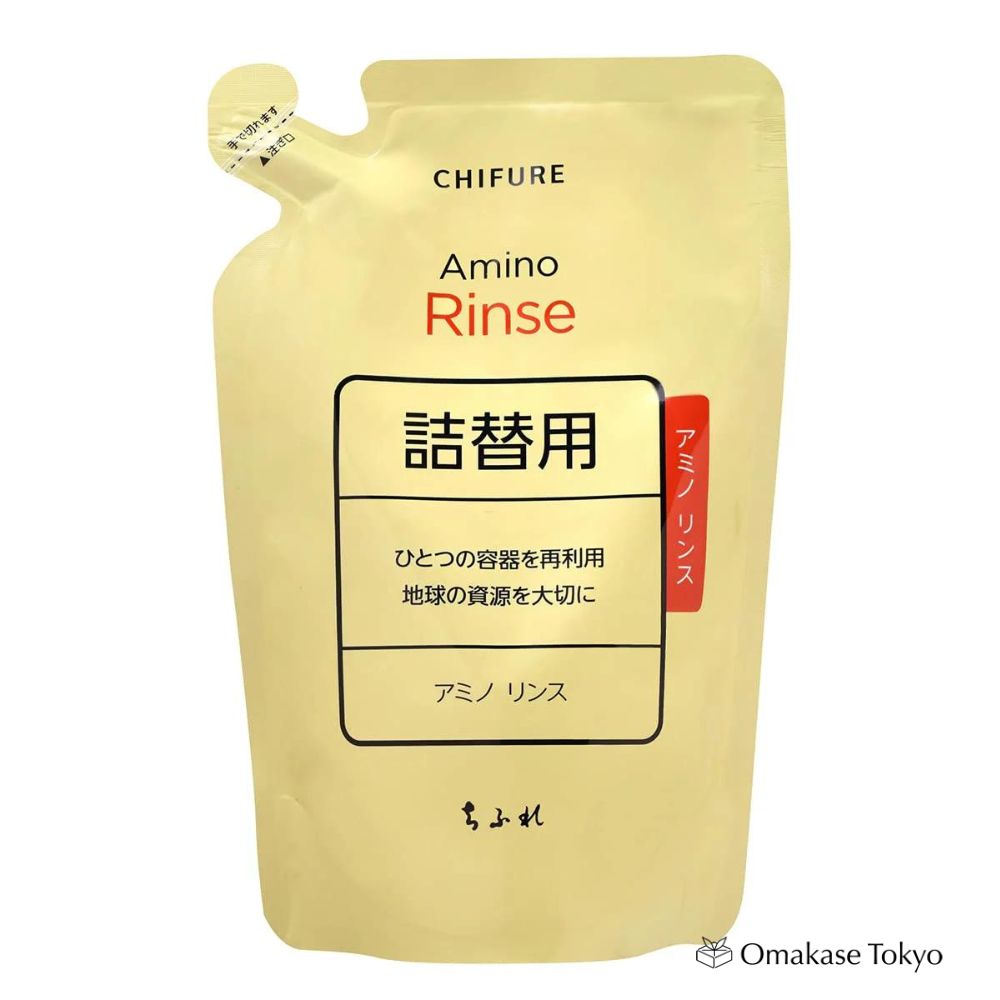 Chifure Amino Rinse Refill - Hydrating Conditioner for All Hair Types – Omakase Tokyo