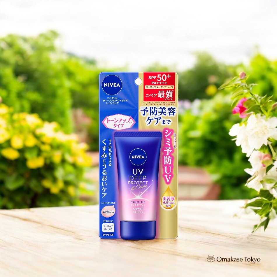 Nivea UV Deep Protect & Care Tone Up Essence Face & Body Sunscreen SPF – Omakase Tokyo
