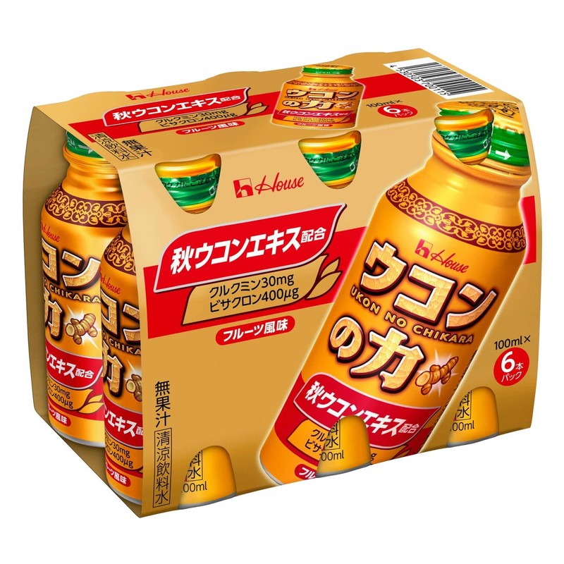 House Ukon no Chikara Turmeric Drink Bottle of 6 – Omakase Tokyo