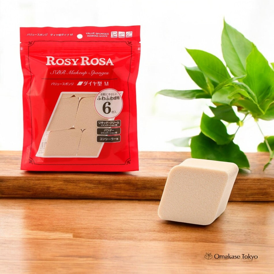 ROSY ROSA Value Sponge - Diamond Type M 6P – Omakase Tokyo