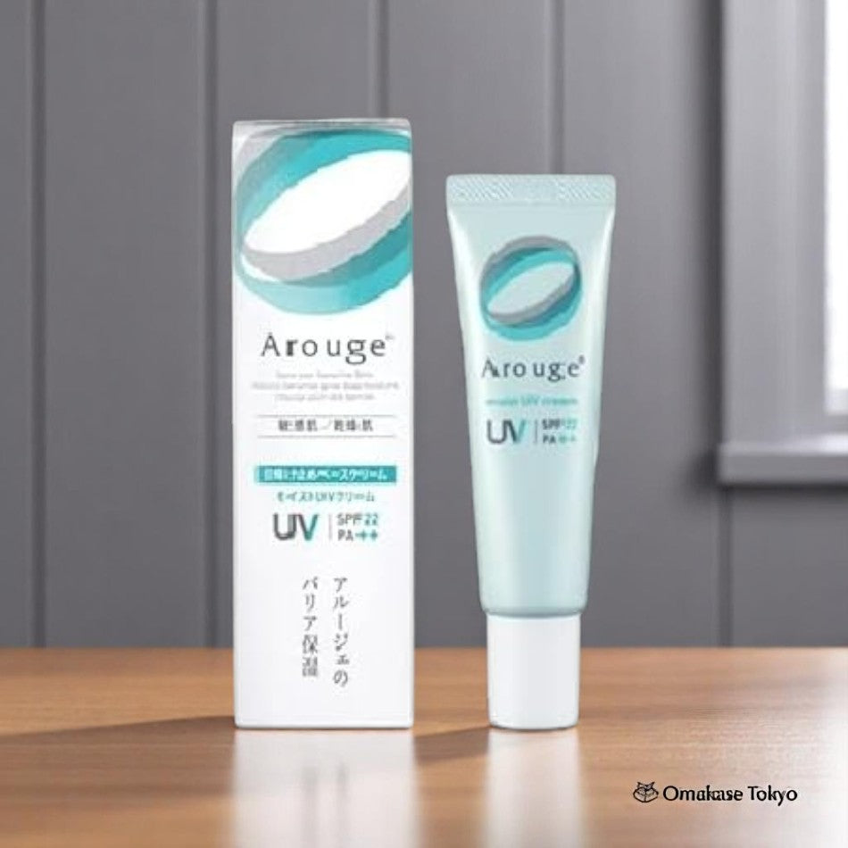 Arouge Moist UV Cream Base Cream Sunscreen SPF22 – Omakase Tokyo