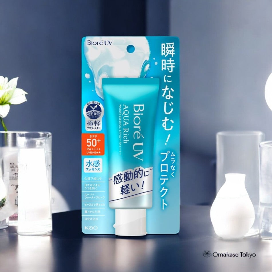 Biore UV Aqua Rich Water Essence SPF50 (100g) – Omakase Tokyo