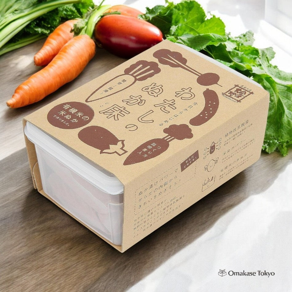 Kanazawa Organic My Nukadoko Rice Bran Paste – Omakase Tokyo