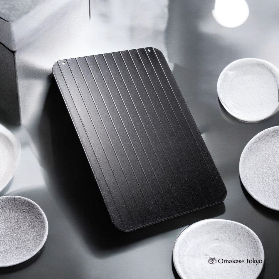 LeLante Defrosting Plate (Black) – Omakase Tokyo