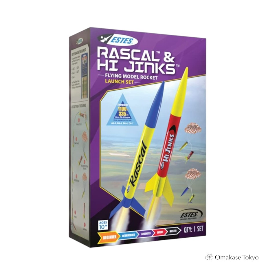 Estes Rascal Hi Jinks Rocket Set – Omakase Tokyo