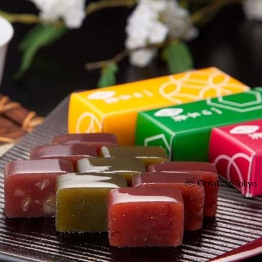 Kiyosen Yokan Japanese Sweets Gift set (Matcha, Chestnut, Azuki Red Be ...