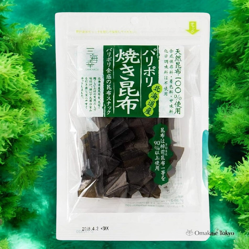 Sankaikou Crispy Grilled Snack Kombu (Pack of 3) – Omakase Tokyo