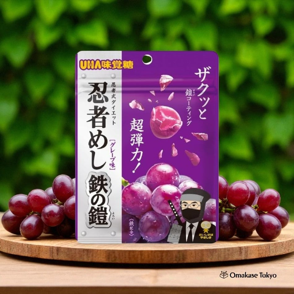 UHA Mikakuto Ninja Meshi Grape Flavor – Omakase Tokyo