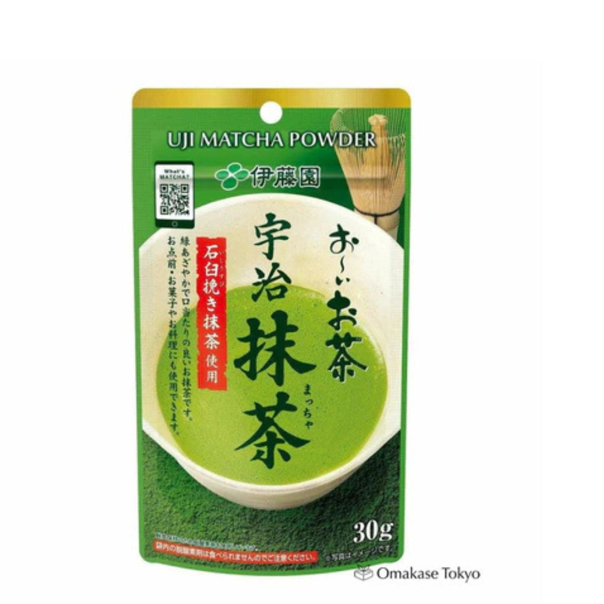 Itoen Uji Matcha Green Tea Powder 30g – Omakase Tokyo