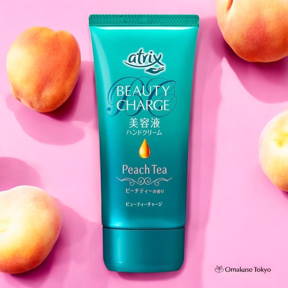 Atrix Beauty Charge Moisturizing Hand Cream Peach Tea Scent 80g ...
