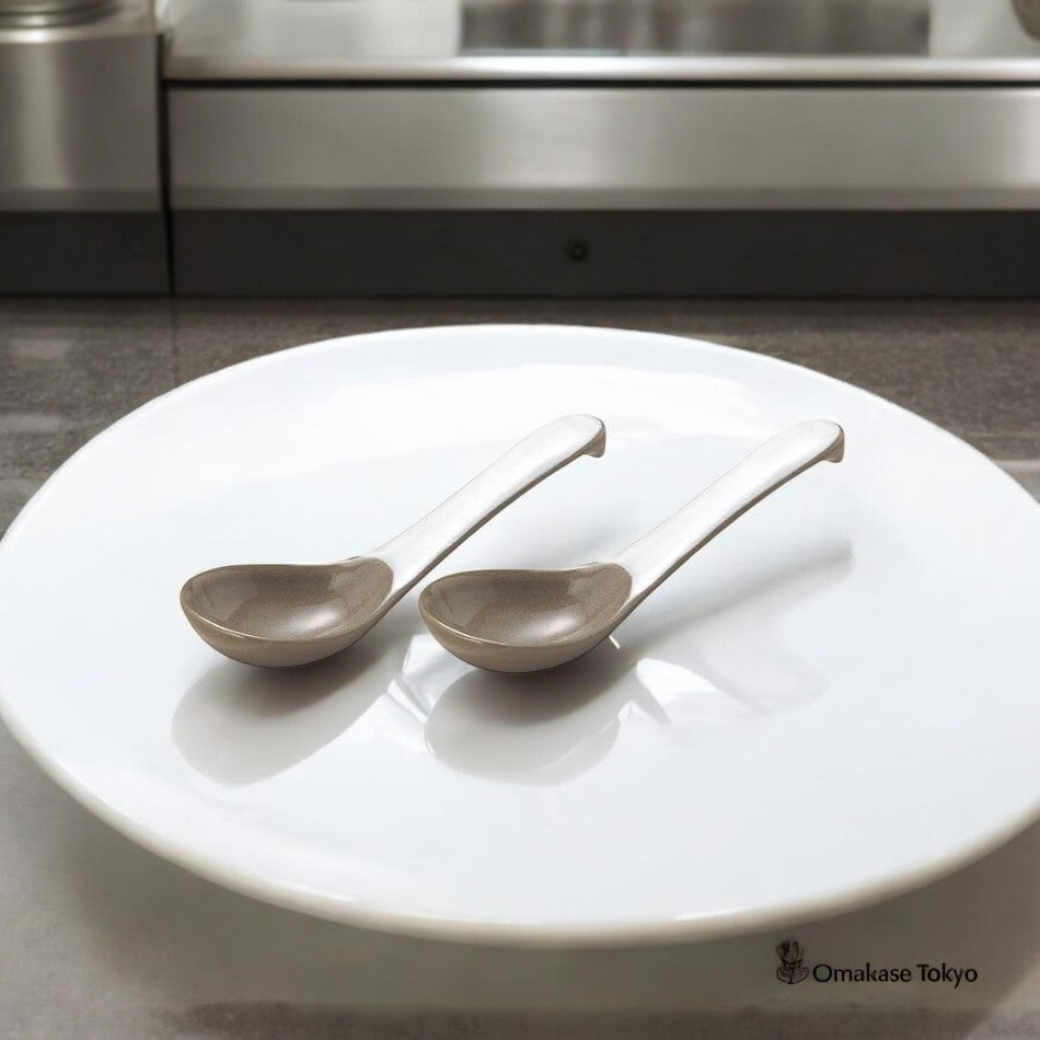 Banko Kikka Spoon set of 2 – Omakase Tokyo