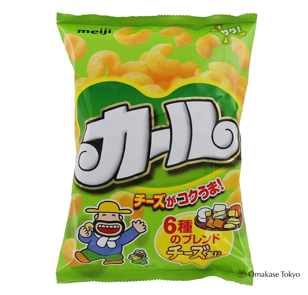 Meiji Karl Cheese Curls Corn Puff Snack (Box of 10 Bags) – Omakase Tokyo
