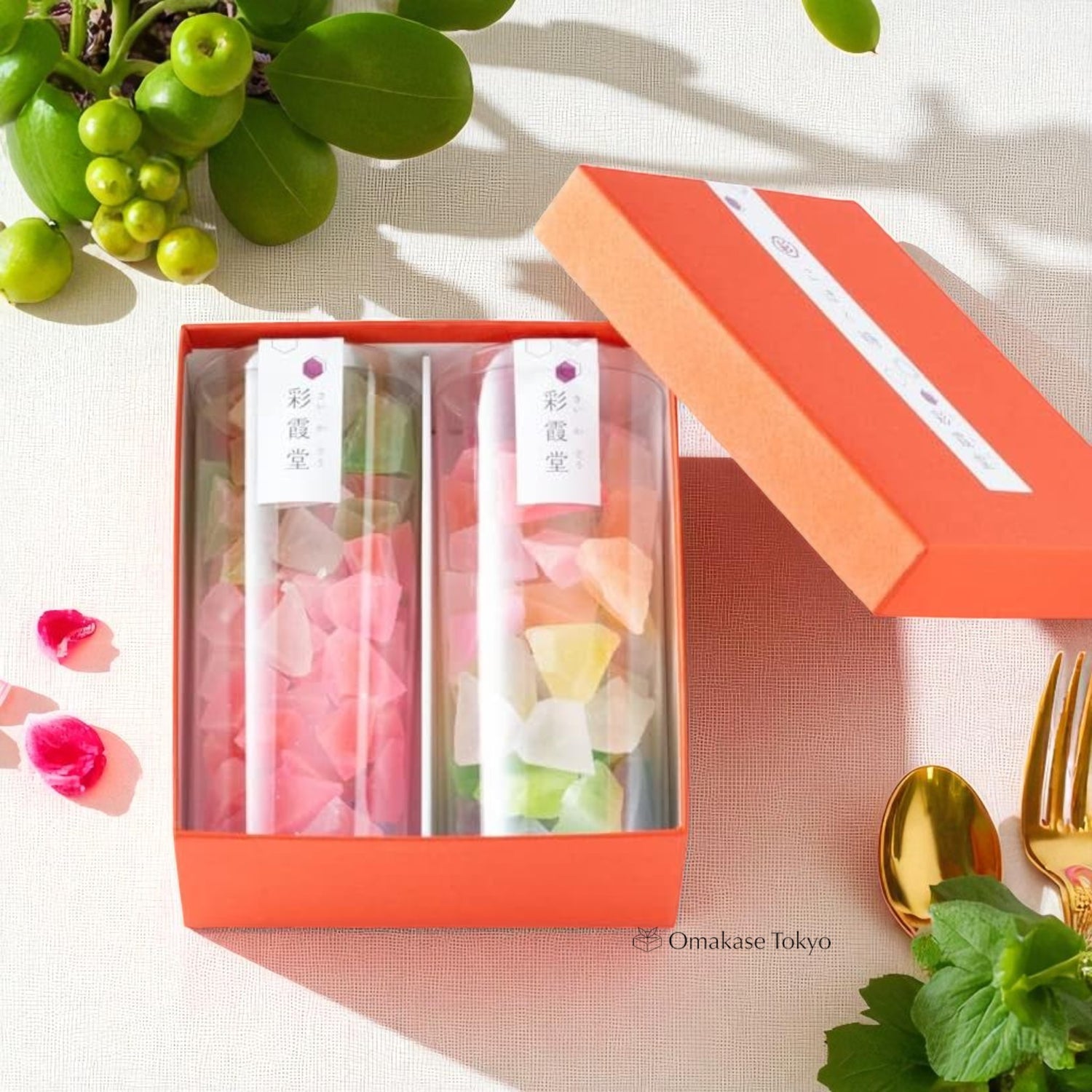 Saikadou Kohakutou Apple Gift box – Omakase Tokyo