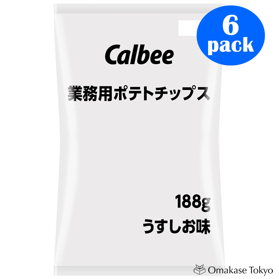 Calbee Commercial Potato Chips Light Shio Flavor – Omakase Tokyo