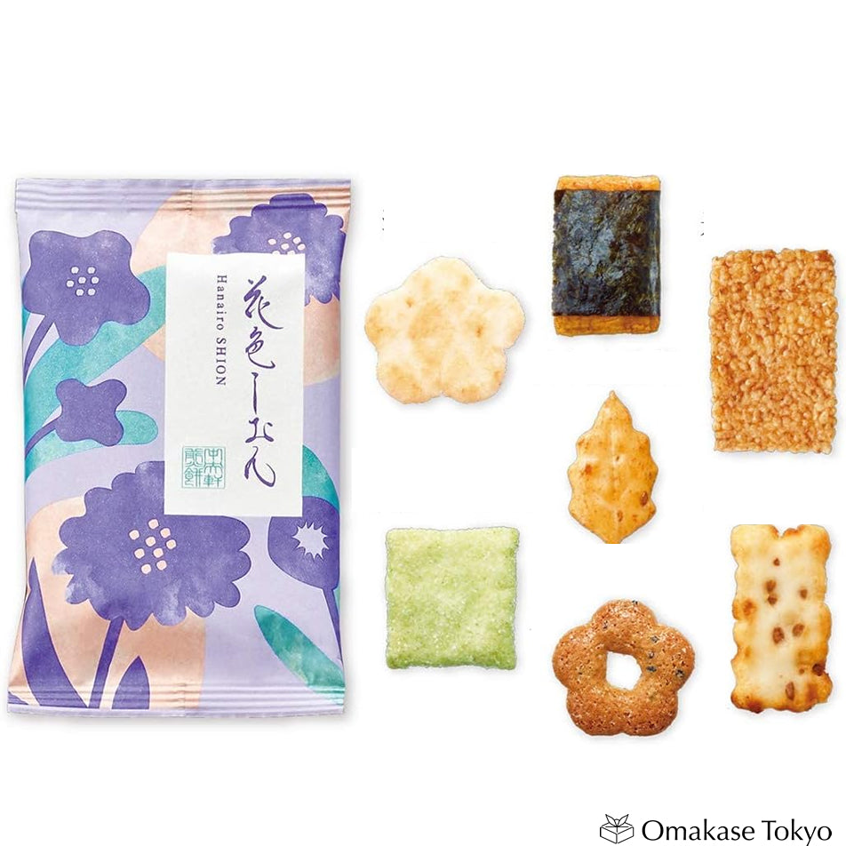 Chuoken Senbei Rice Cracker Assortment Hanairo Shion – Omakase Tokyo