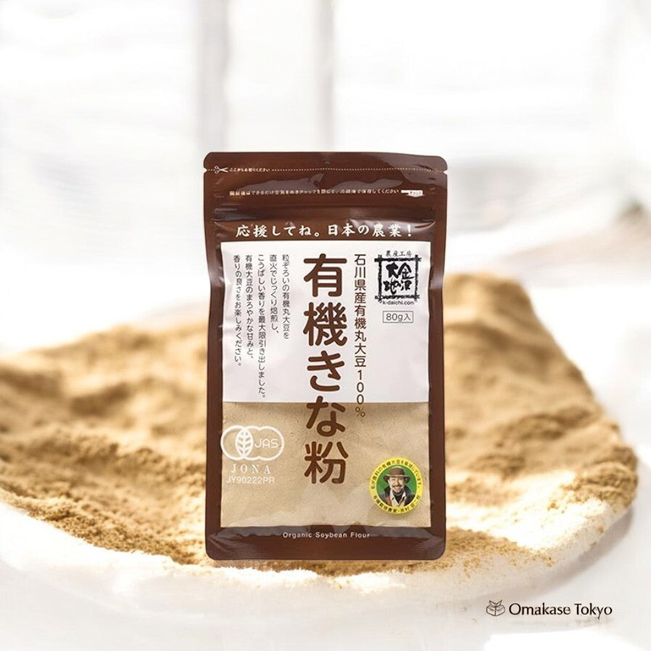 Kanazawa Organic Roasted Soybean Powder 80g – Omakase Tokyo