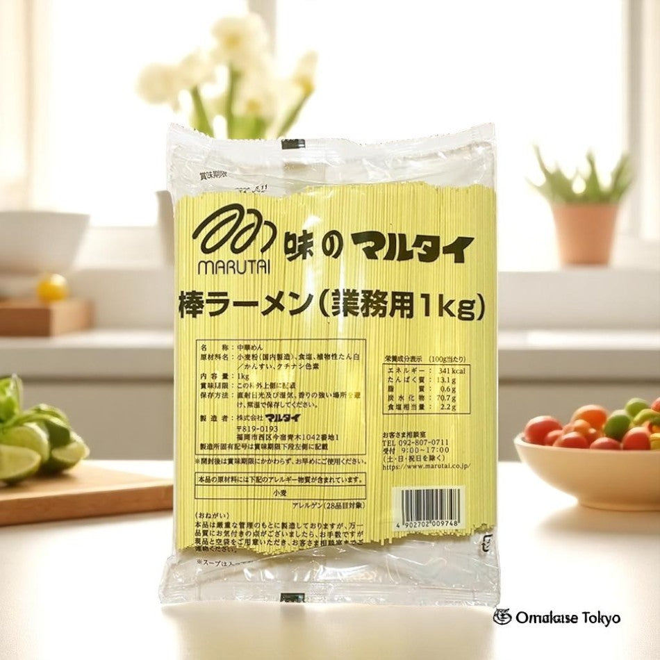 Marutai Stick Dry Noodles Ramen Bulk 1kg – Omakase Tokyo