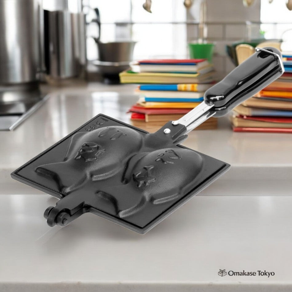 Iwachu Black Enamel Coated Taiyaki Maker Model 24030 – Omakase Tokyo
