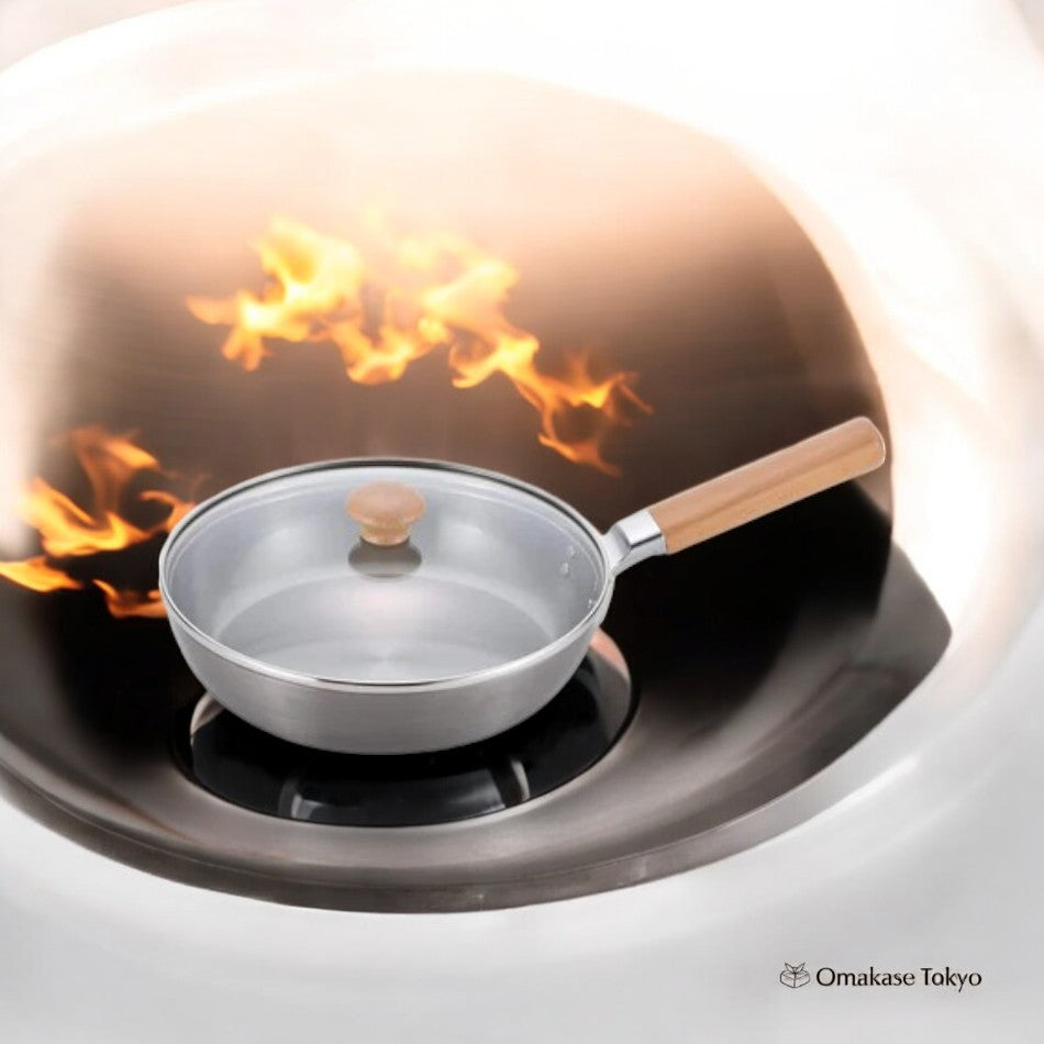 Chitose Induction Deep Iron Frying Pan - 28cm – Omakase Tokyo