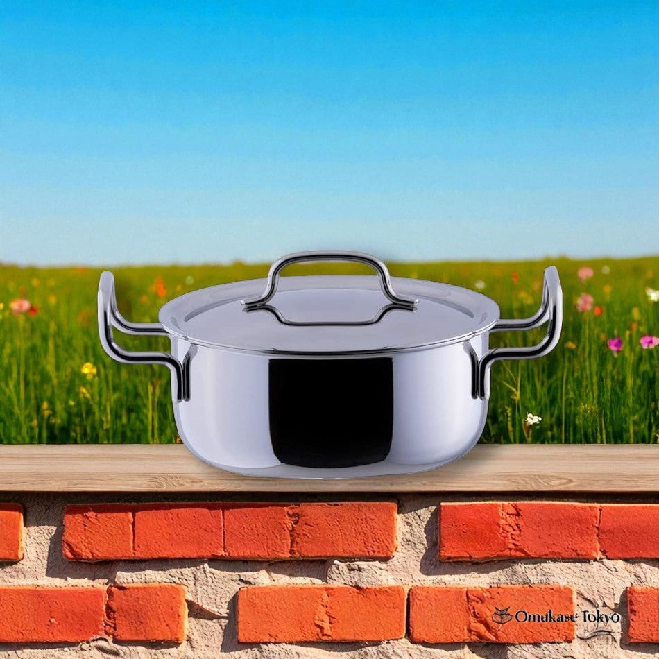 Geo Pot with 2 Handles – 5.6 Liters – Omakase Tokyo