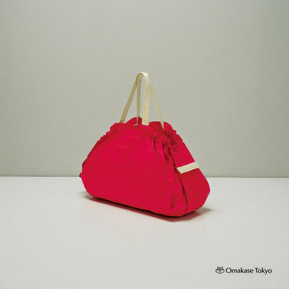 Shupatto Foldable Eco Bag M Size (Red Stripe) – Omakase Tokyo