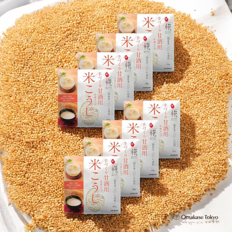 Marukome Plus Koji Rice Koji for Amazake 8 Packs – Omakase Tokyo