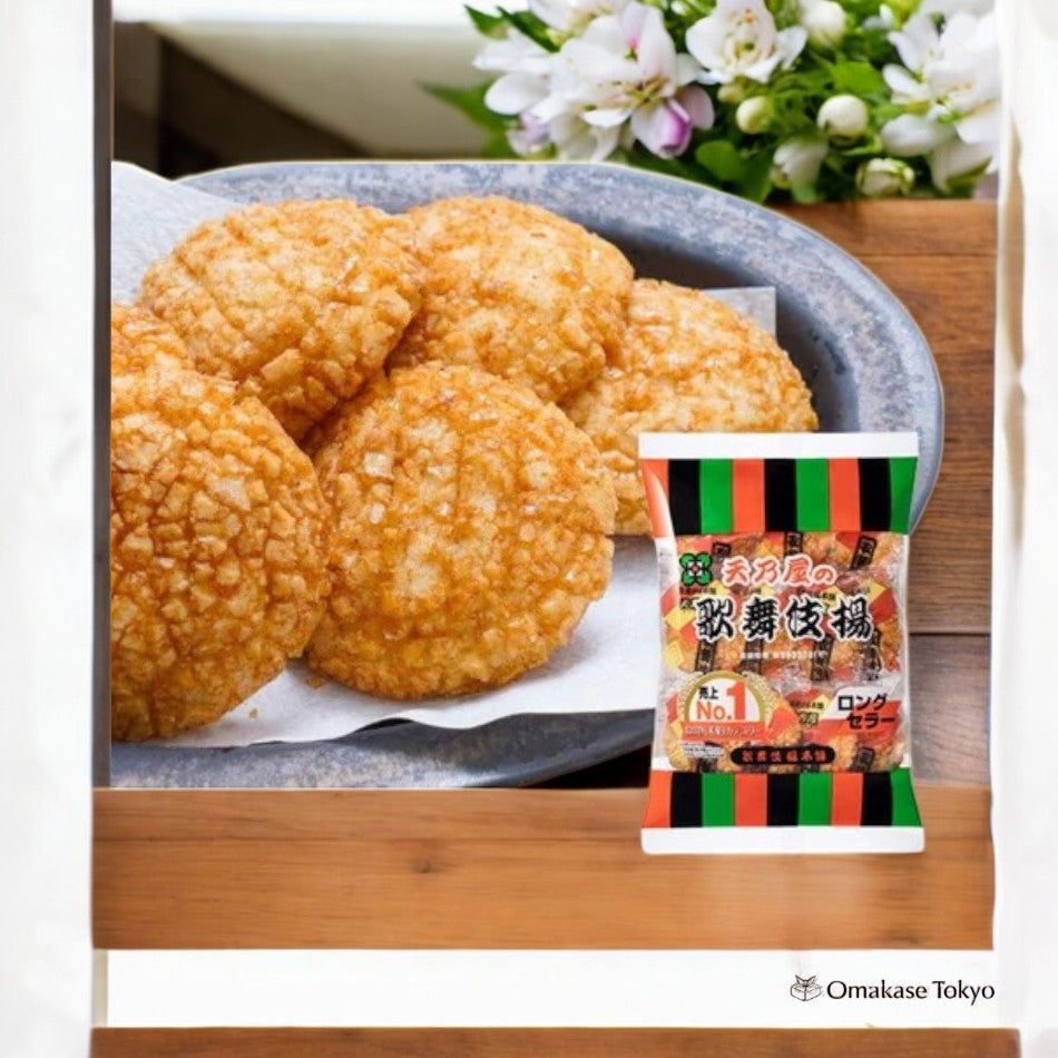 Amanoya Kabukiage Sweet Soy Rice Crackers (5-Pack) – Omakase Tokyo