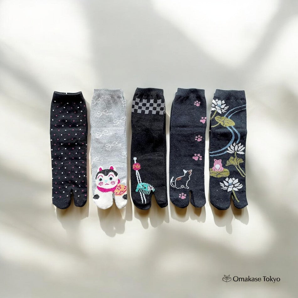 Women’s Tabi Socks – Japanese Pattern – Omakase Tokyo