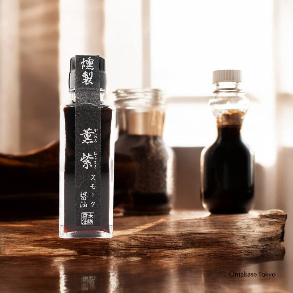 Suehiro Soy Sauce, Smoked Purple Smoked Soy Sauce – Omakase Tokyo