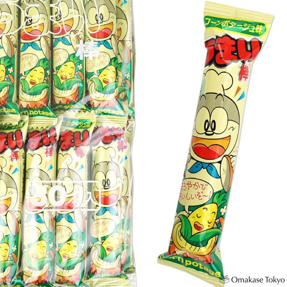 Yaokin Umaibo Corn Potage Corn Puff Snack (Pack of 30 Pieces) – Omakase ...