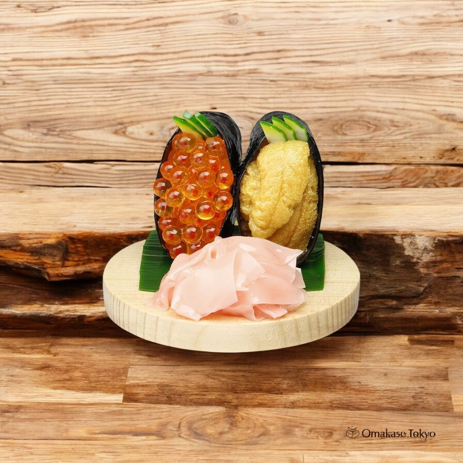 Suetake Sample Sushi Smartphone Stand Uni & Ikura – Omakase Tokyo