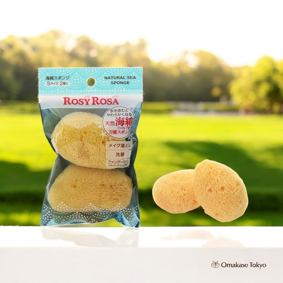 ROSY ROSA Natural Sea Sponge S (2P) – Omakase Tokyo